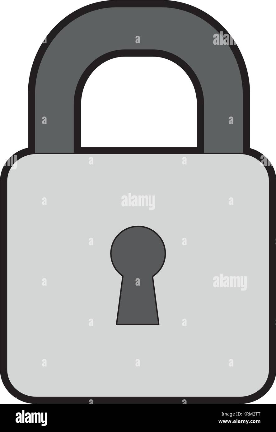 Isolated padlock design Stock Vector Image & Art - Alamy