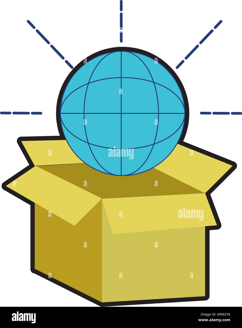 Isolated box design Stock Vector Image & Art - Alamy