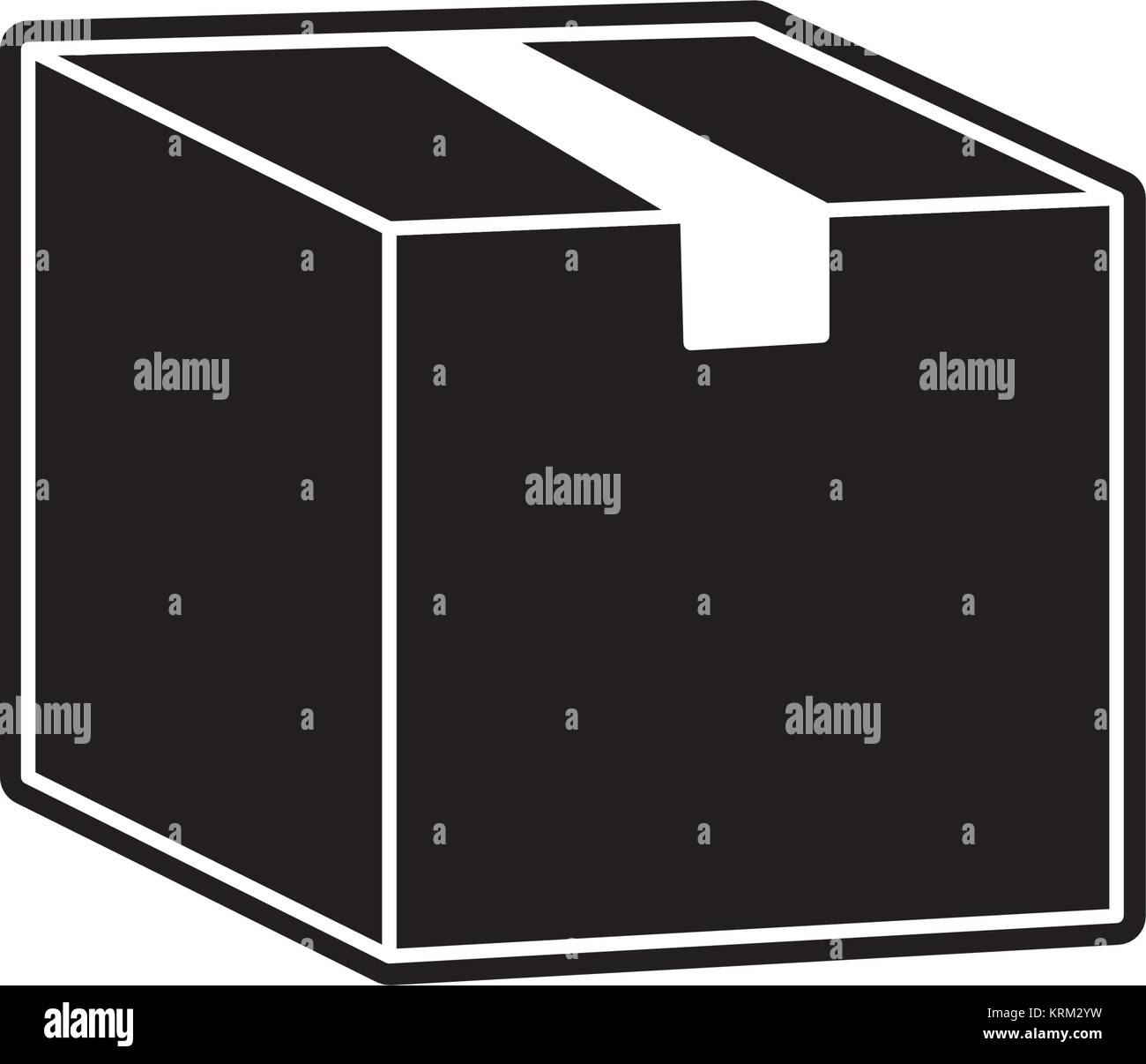 Isolated box design Stock Vector Image & Art - Alamy
