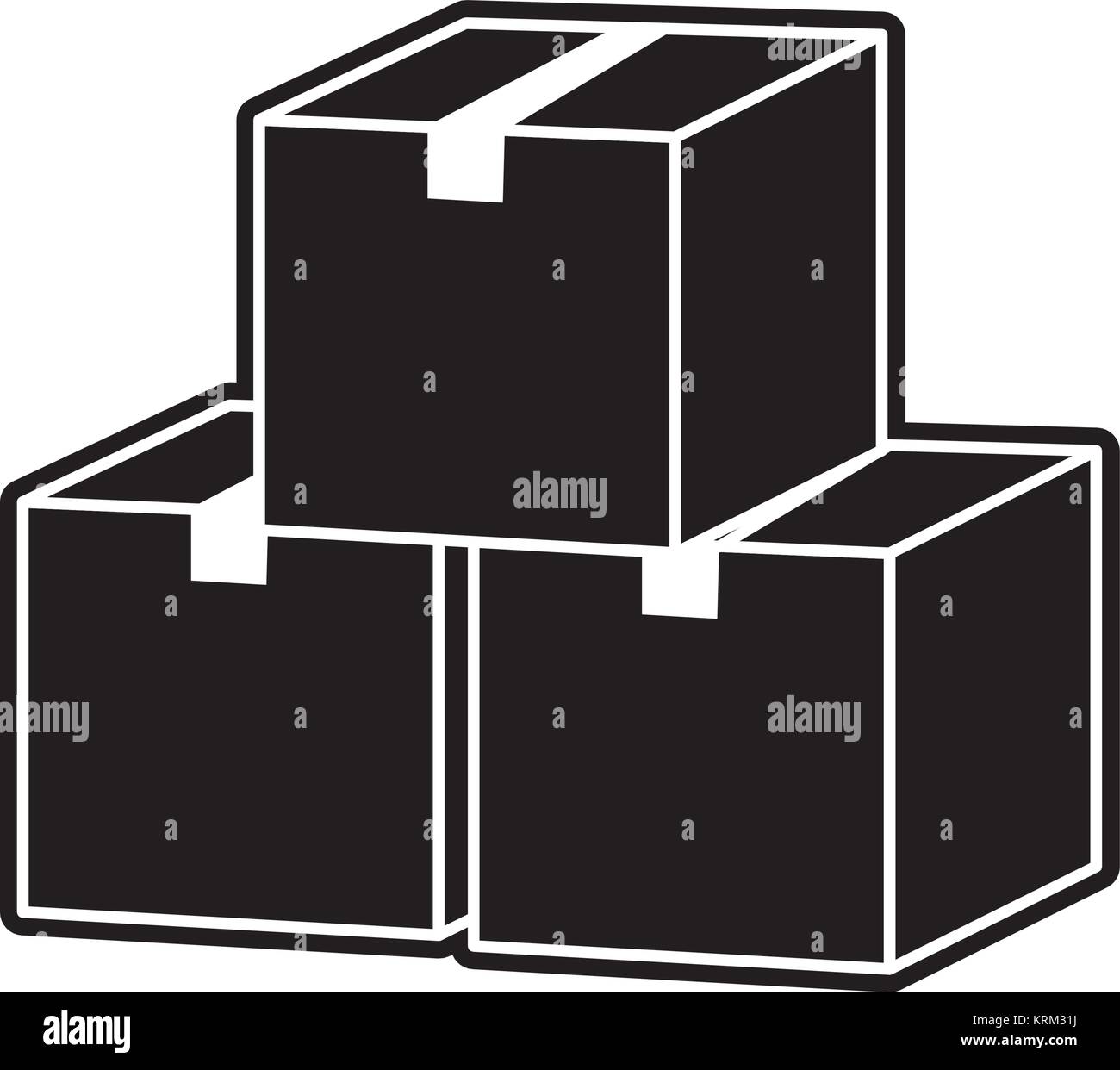 Isolated box design Stock Vector Image & Art - Alamy