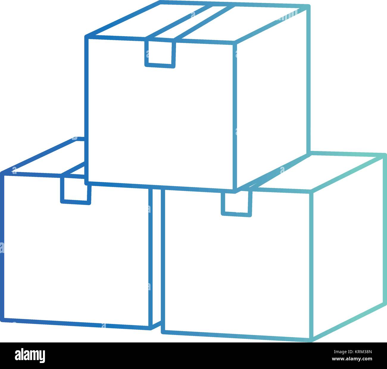 Isolated box design Stock Vector Image & Art - Alamy