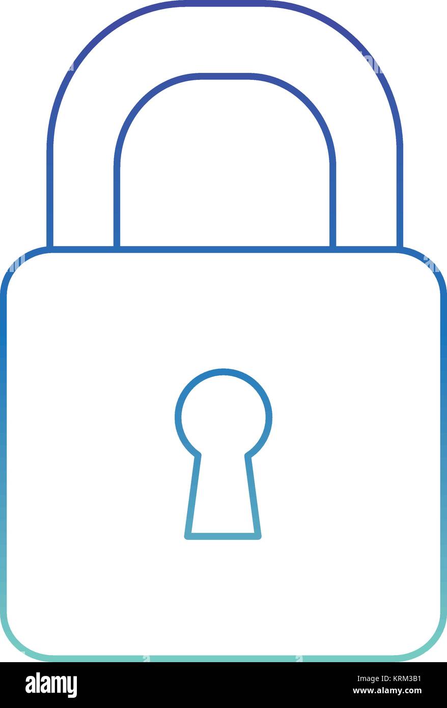 Isolated padlock design Stock Vector Image & Art - Alamy