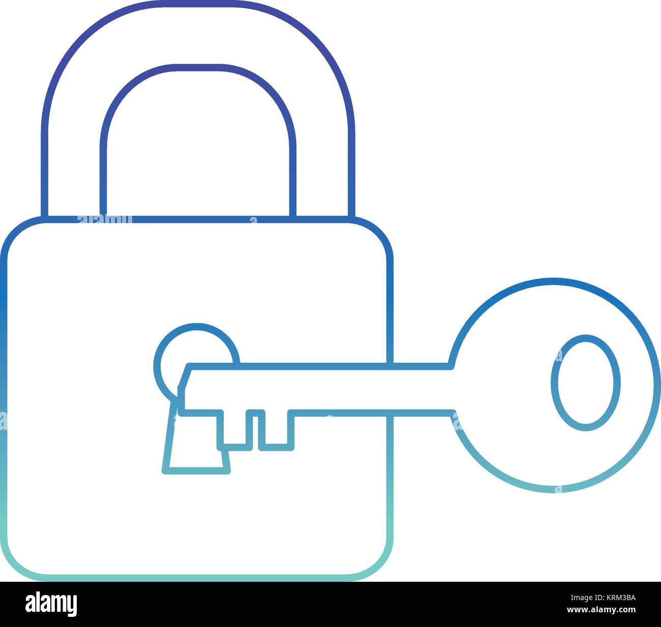 Isolated padlock design Stock Vector Image & Art - Alamy