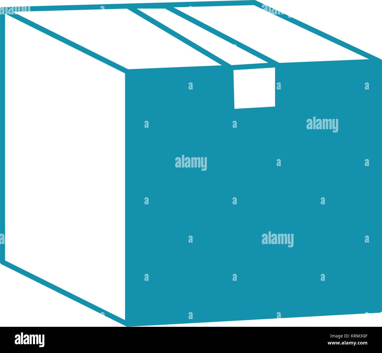 Isolated box design Stock Vector Image & Art - Alamy