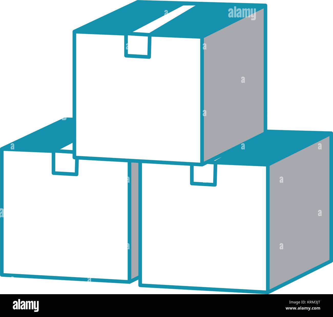 Isolated box design Stock Vector Image & Art - Alamy