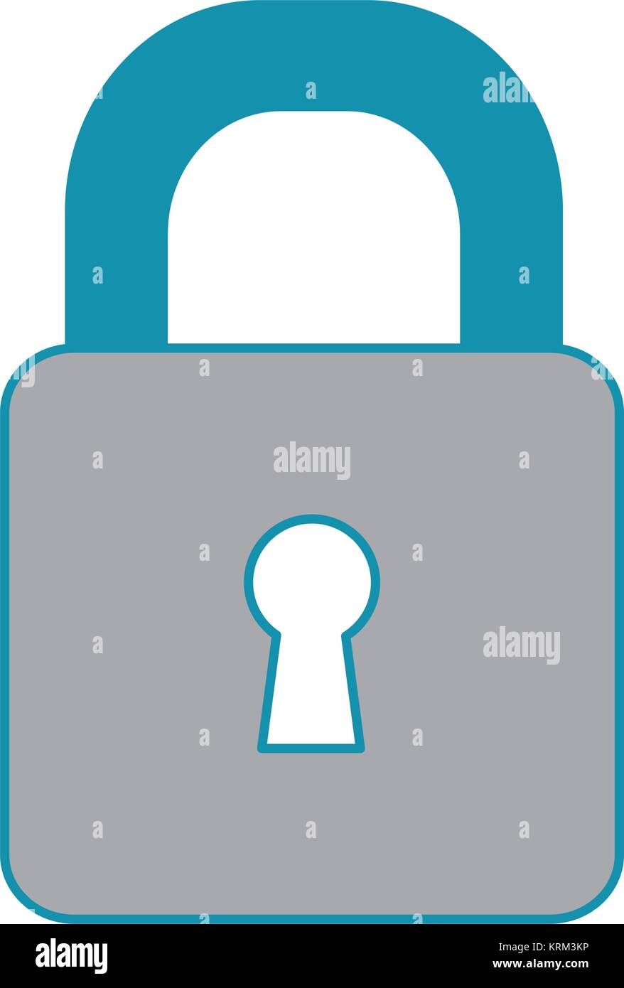 Isolated padlock design Stock Vector Image & Art - Alamy