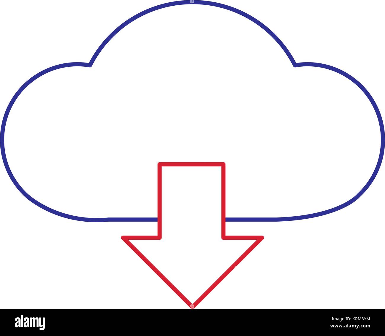 Cloud Computing Design Stock Vector Image And Art Alamy