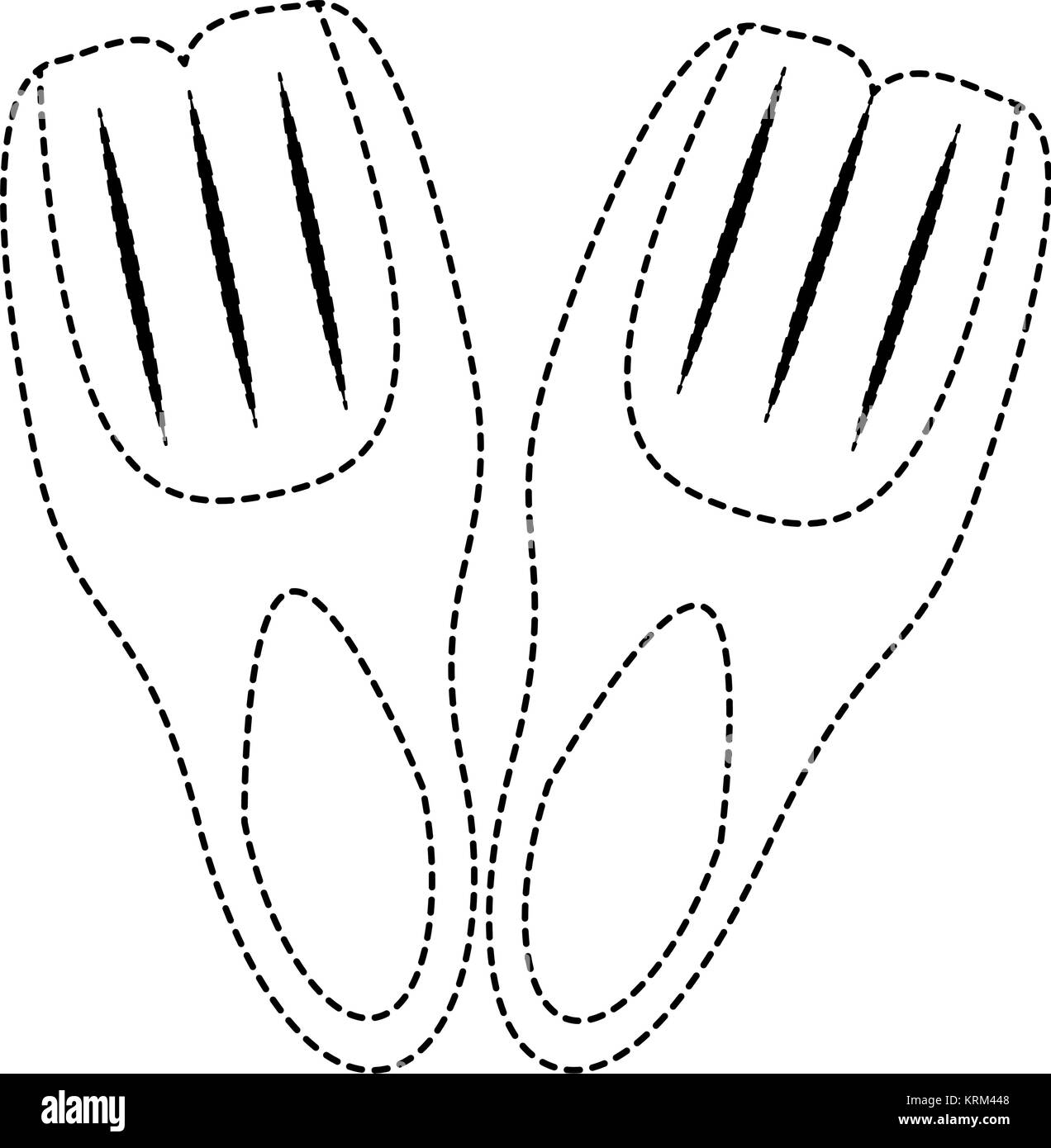 Diving fins isolated Stock Vector Image & Art - Alamy