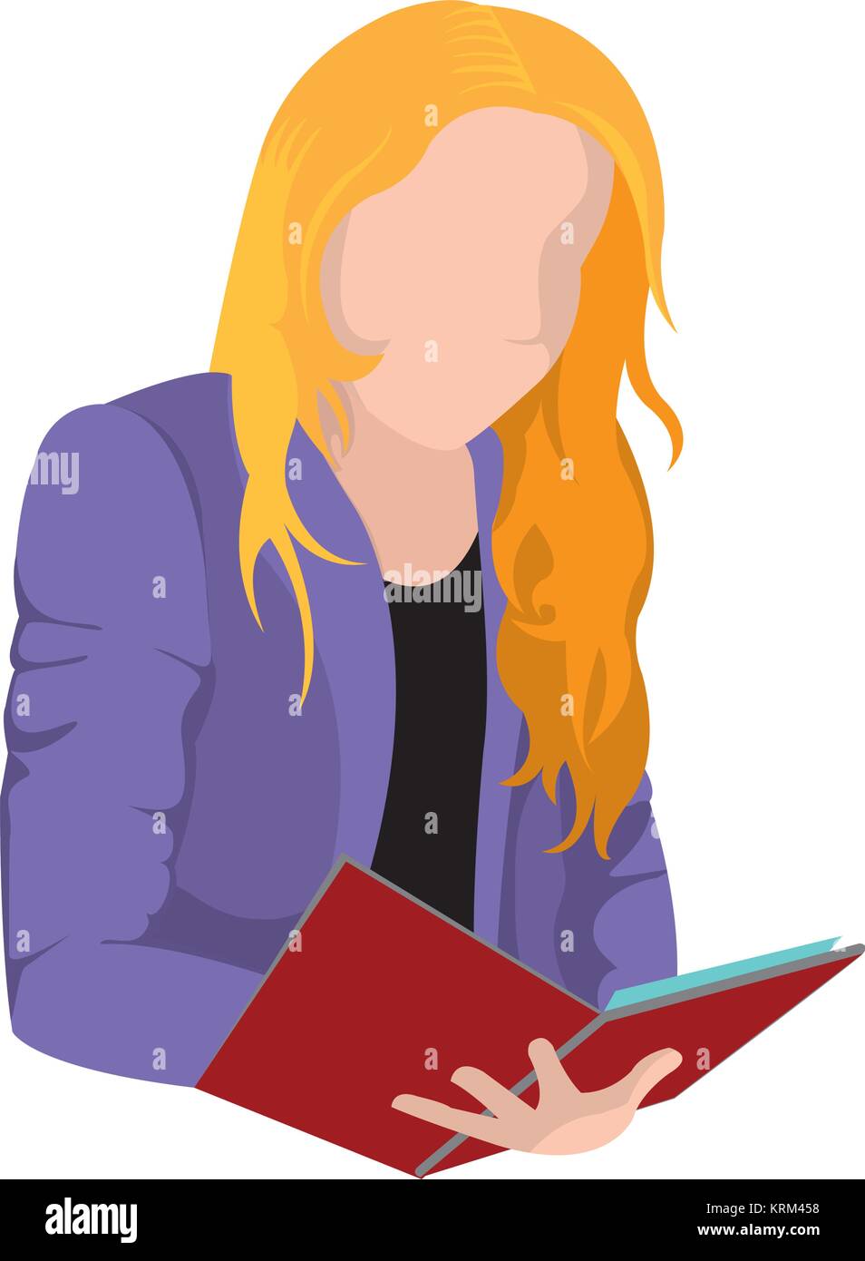 Woman reading design Stock Vector Image & Art - Alamy
