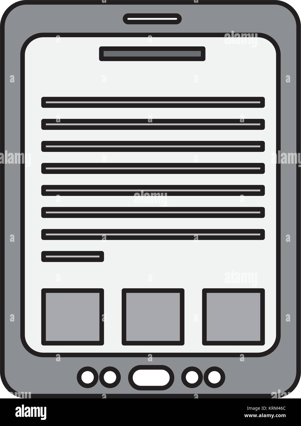 Isolated tablet design Stock Vector Image & Art - Alamy