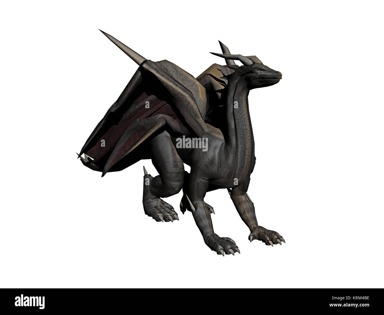 exempted cartoon dragon Stock Photo - Alamy