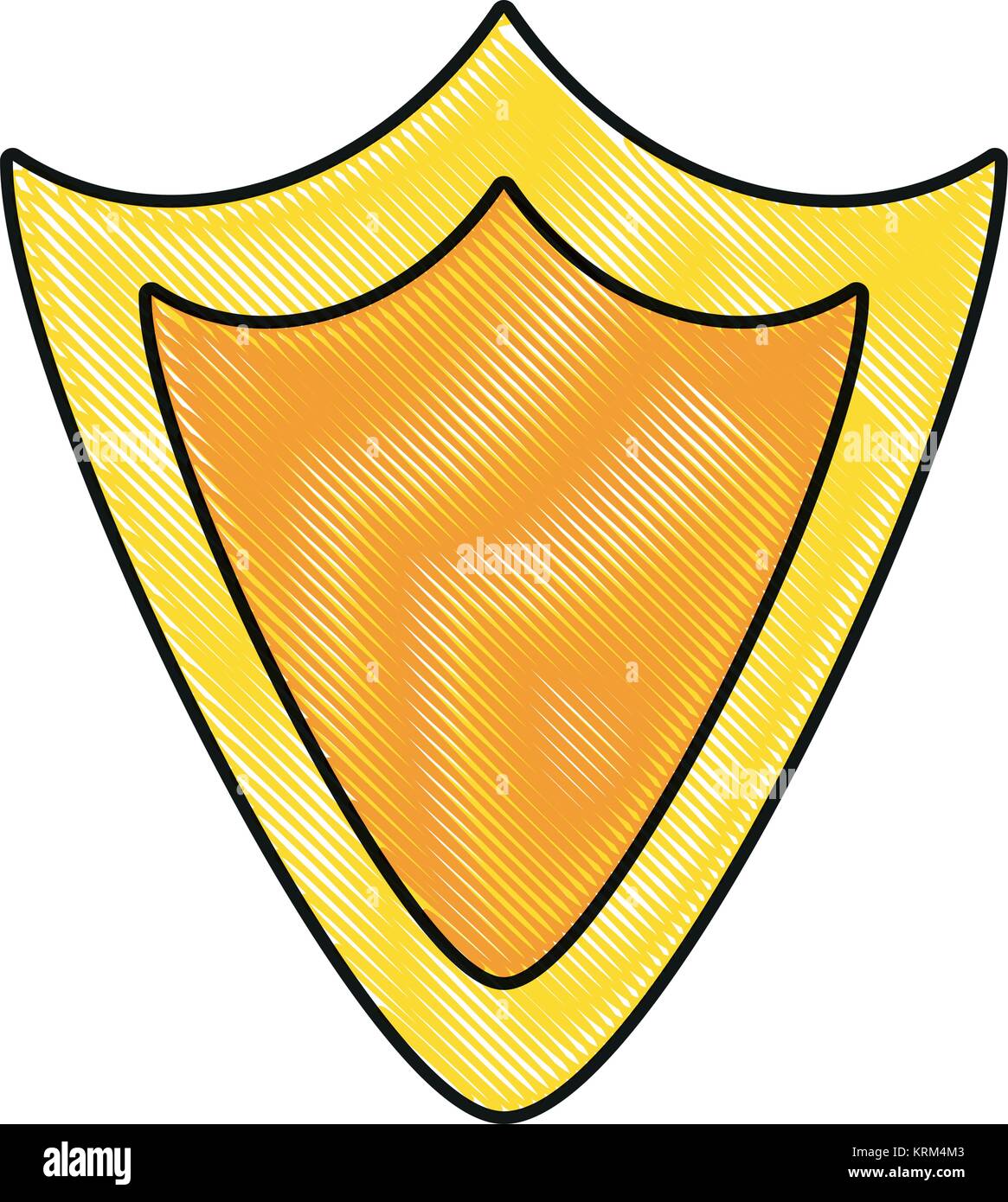 Shield security symbol Stock Vector Image & Art - Alamy