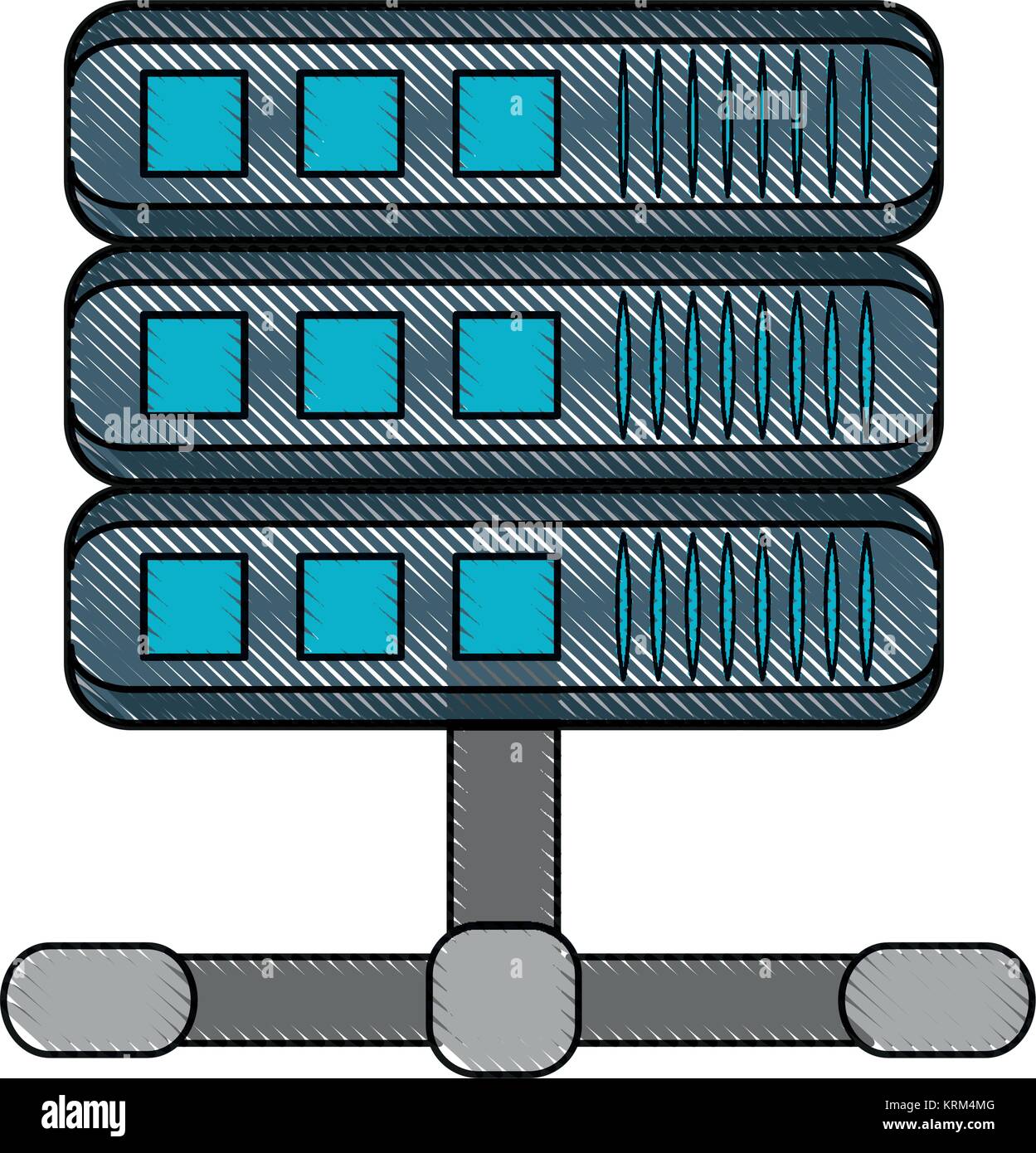 Servers storage database Stock Vector Image & Art - Alamy