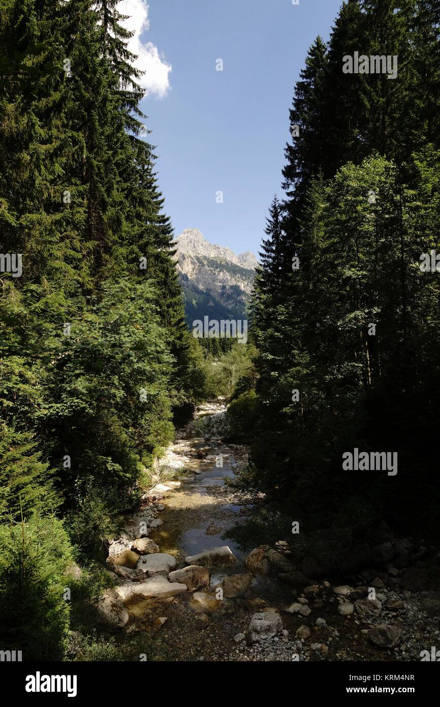 river in the alps Stock Photo - Alamy