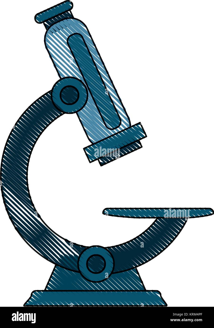 Microscope science tool Stock Vector Image & Art - Alamy