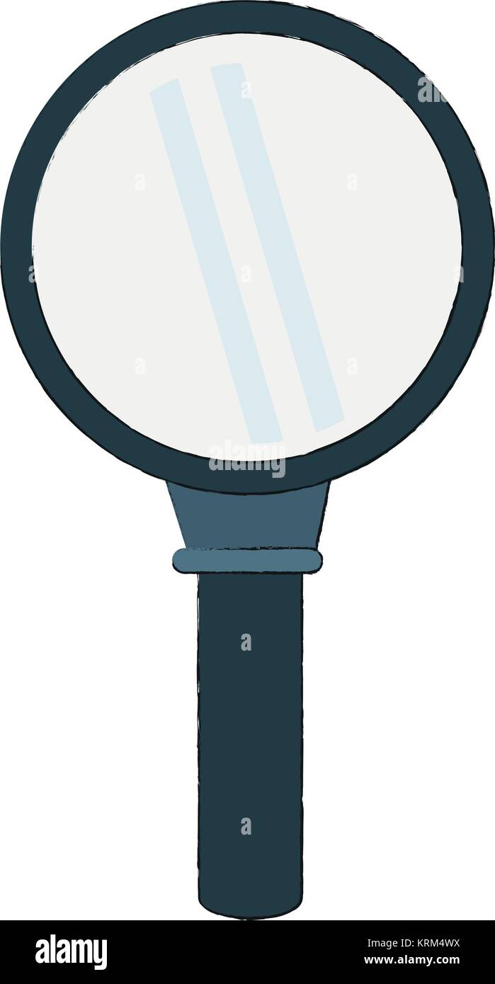 Magnifying glass symbol Stock Vector Image & Art - Alamy