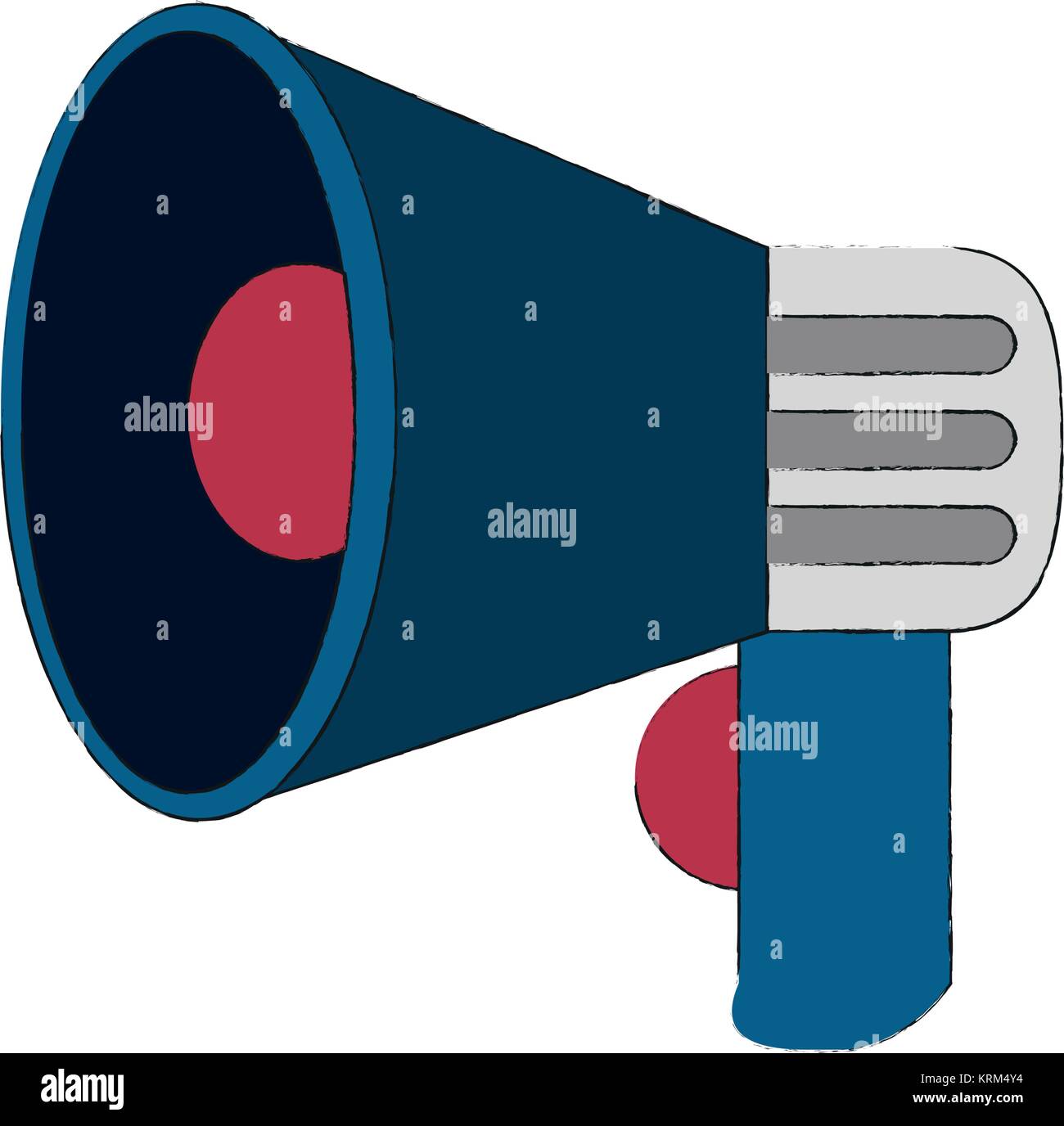 Bullhorn advertising symbol Stock Vector Image & Art - Alamy