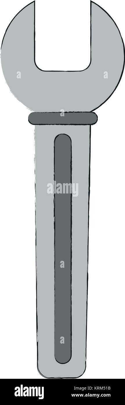 Wrench tool symbol Stock Vector Image & Art - Alamy