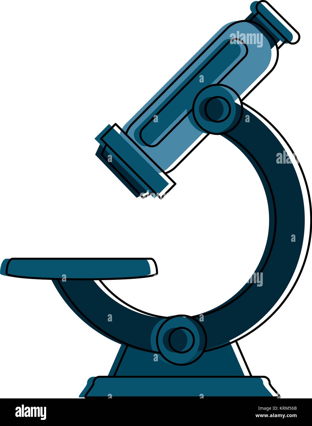 Microscope science tool Stock Vector Image & Art - Alamy