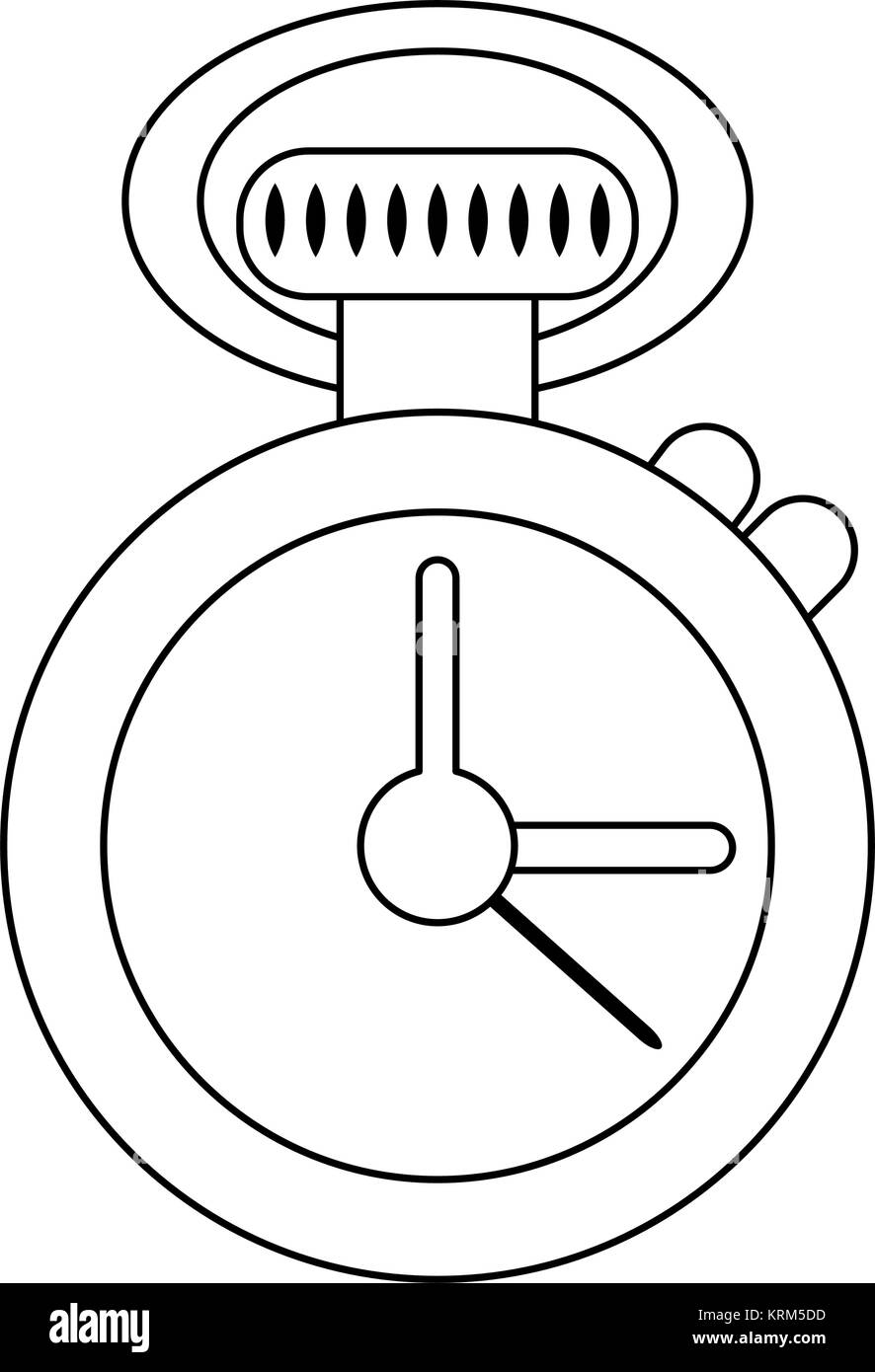 Chronometer isolated symbol Stock Vector Image & Art - Alamy
