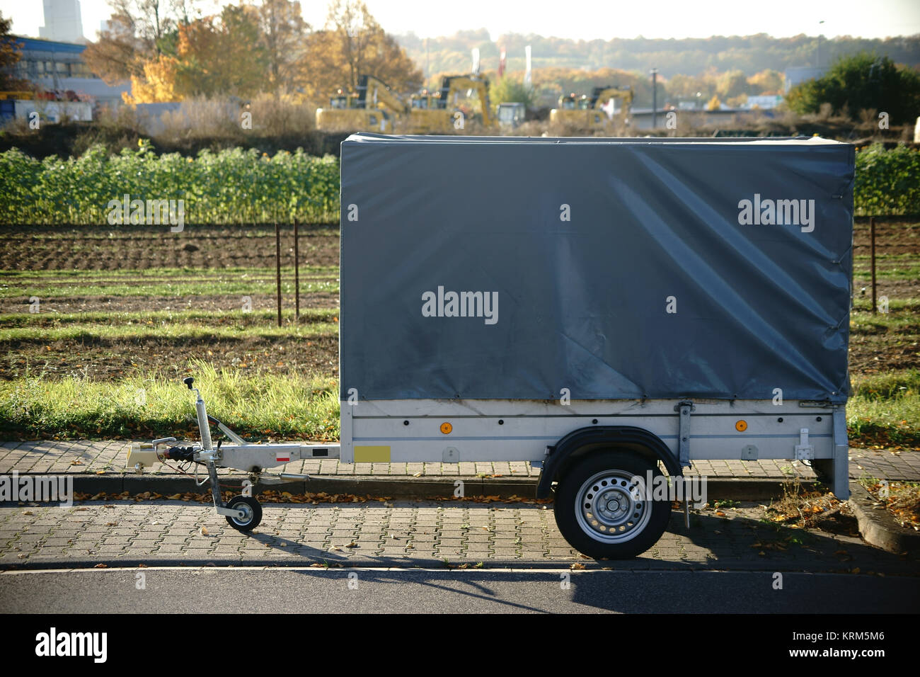 Car trailers hi-res stock photography and images - Alamy