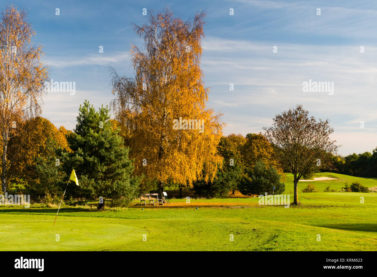Fall golf hi-res stock photography and images - Alamy