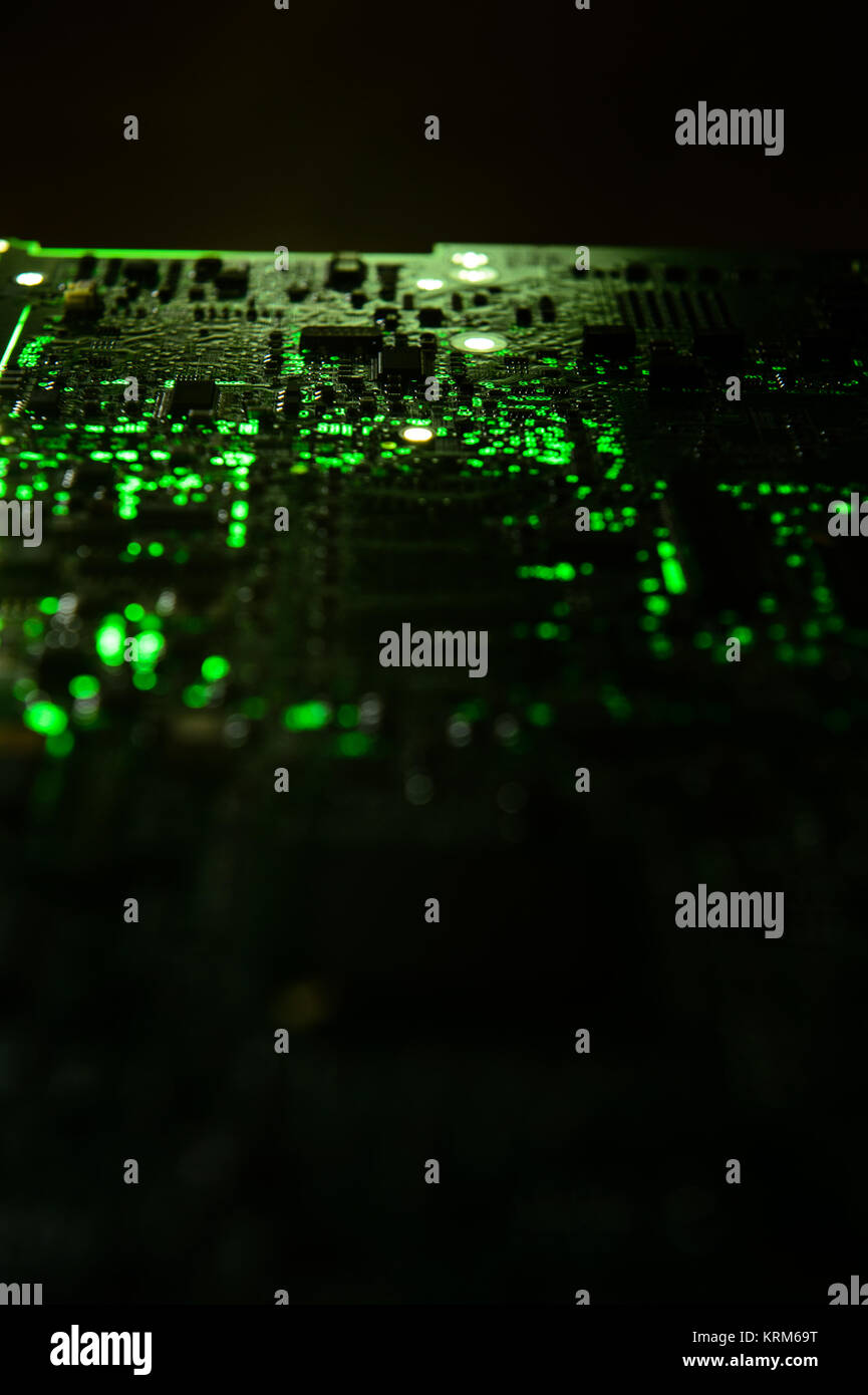 Circuit board green ram hi-res stock photography and images - Alamy