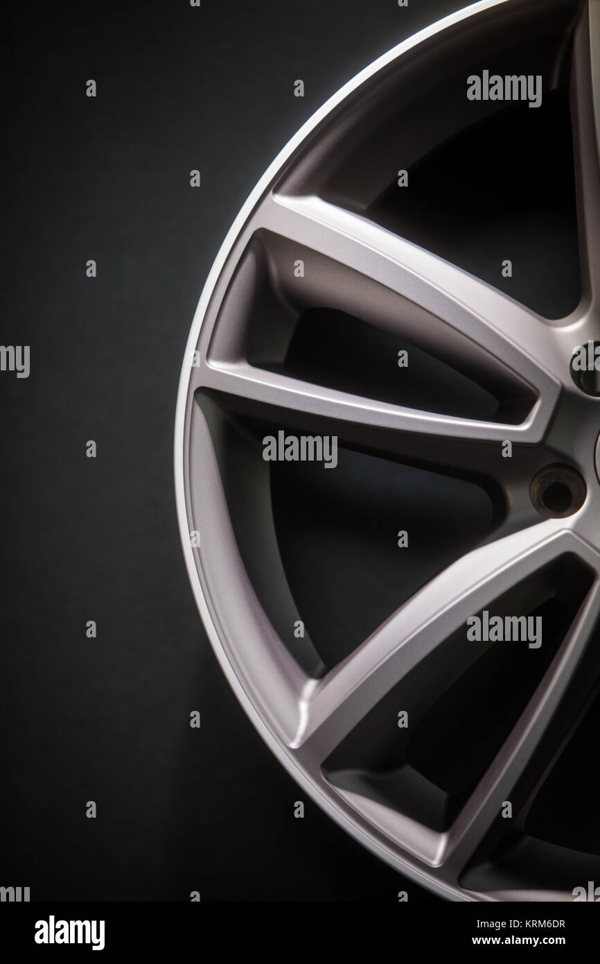 Car rim detail Stock Photo - Alamy