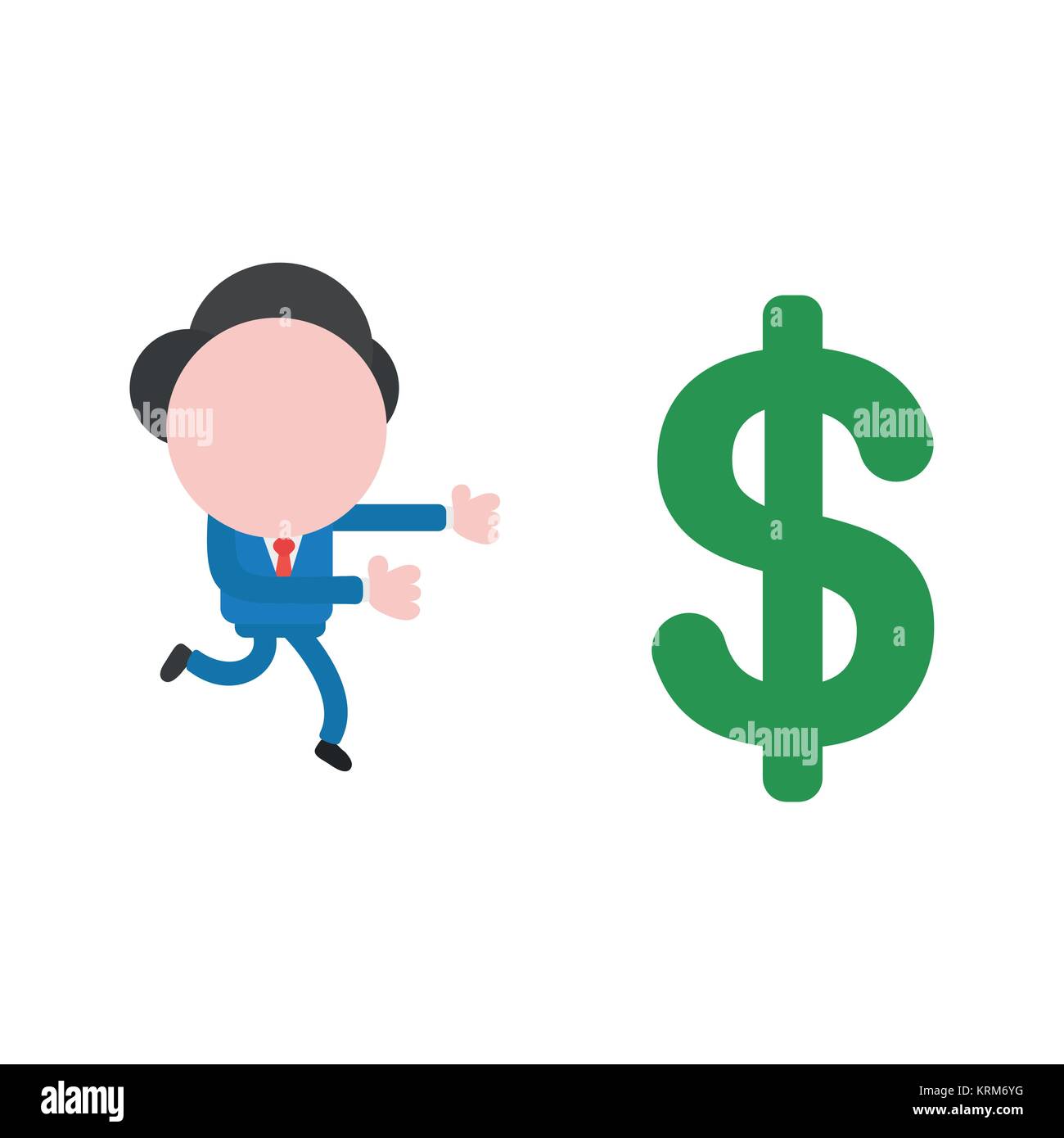 Faceless financier Stock Vector Images - Alamy
