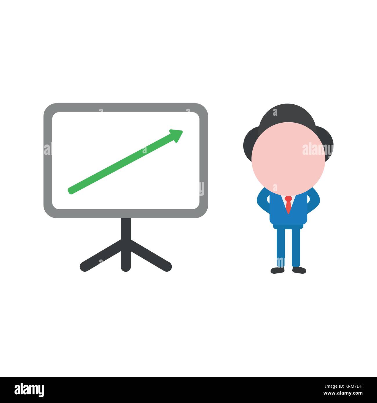 Businessman boardroom presentation whiteboard Stock Vector Images - Alamy