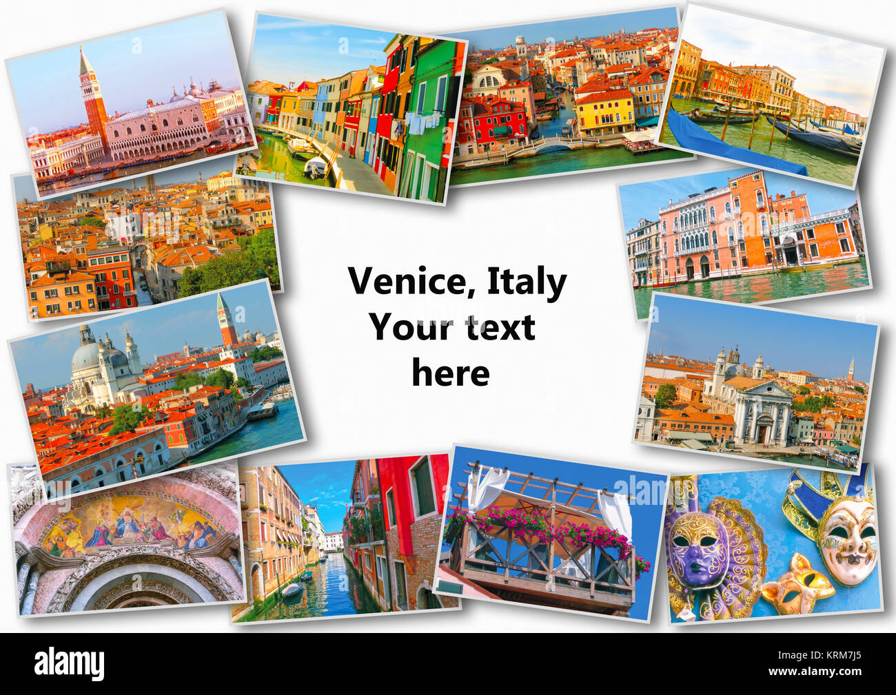 Collage of images from Venice Stock Photo - Alamy