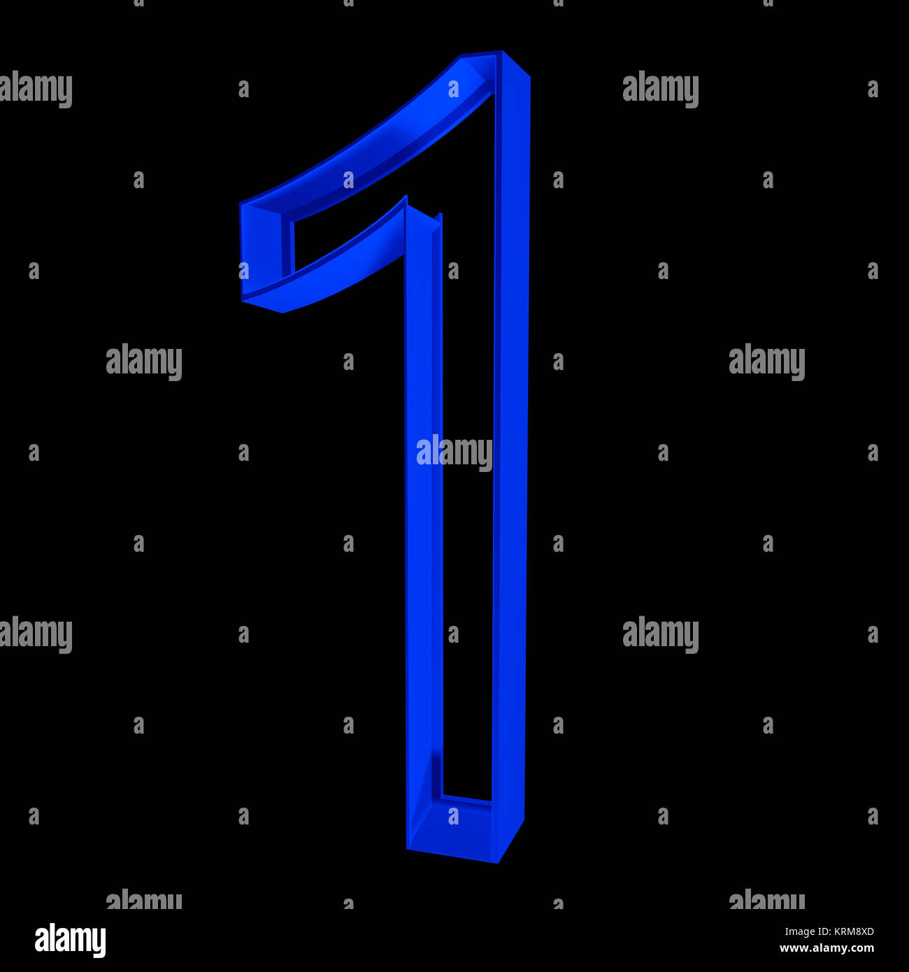 Alphabet Letter 1 Stock Photo - Alamy