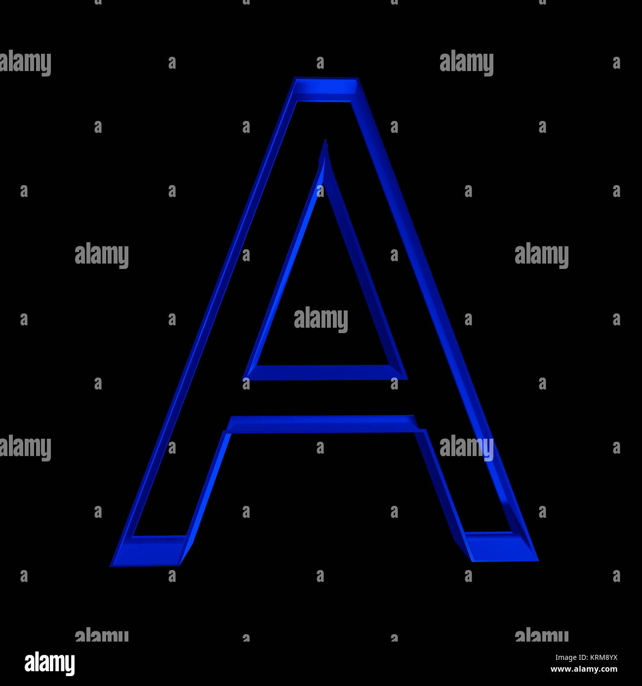 Alphabet Letter A Stock Photo - Alamy