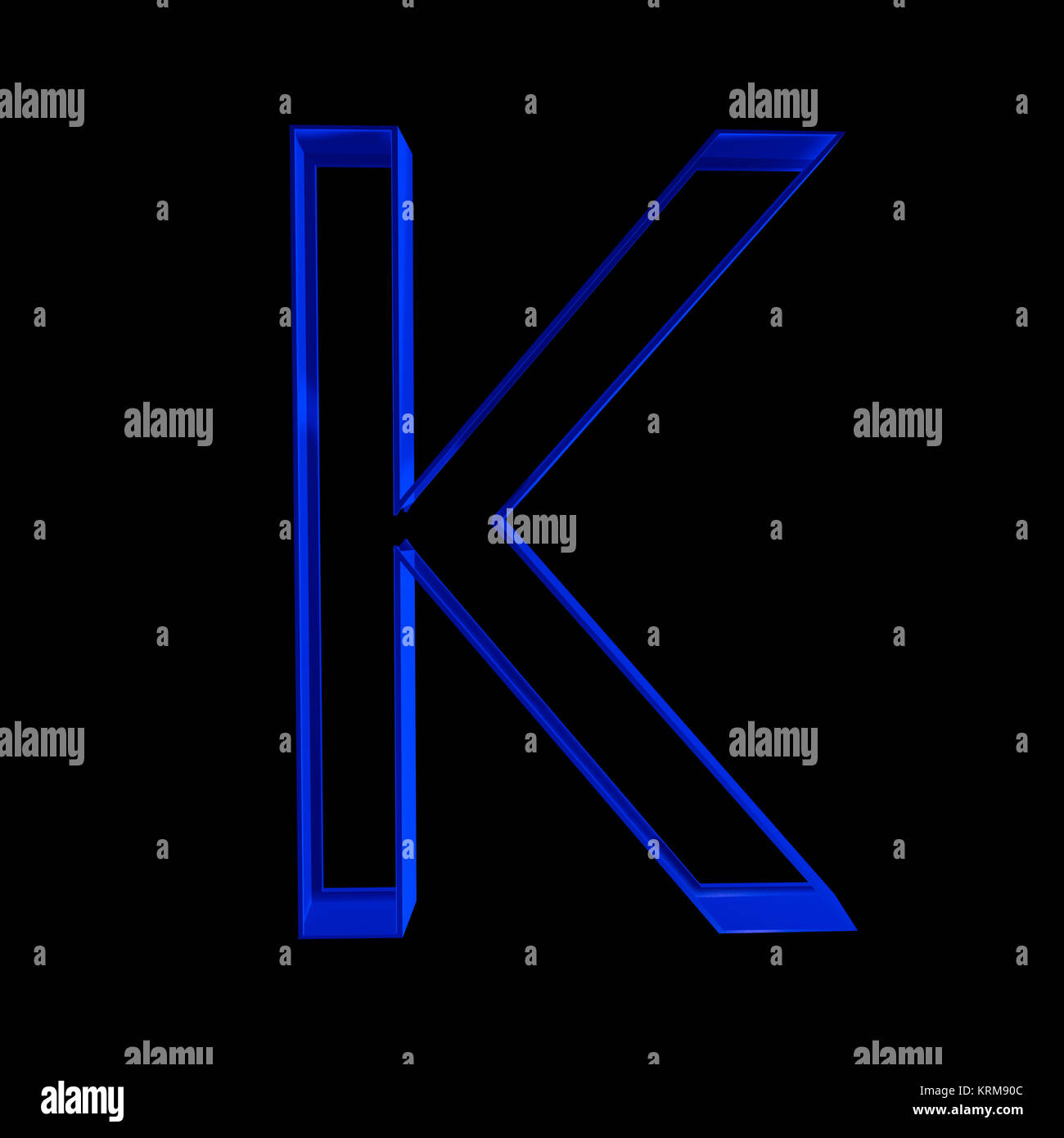 Alphabet Letter K Stock Photo - Alamy
