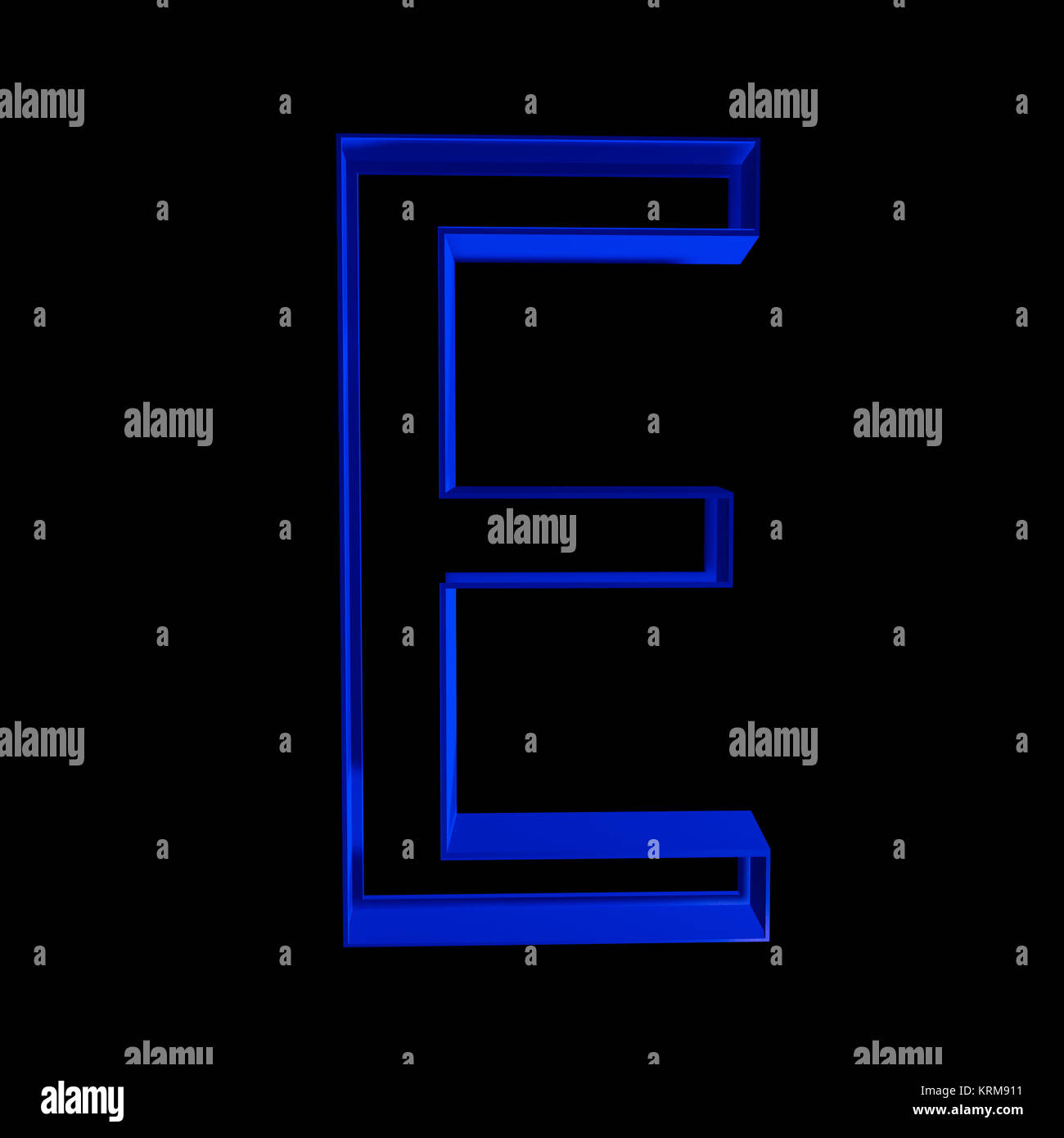 Alphabet Letter E Stock Photo - Alamy