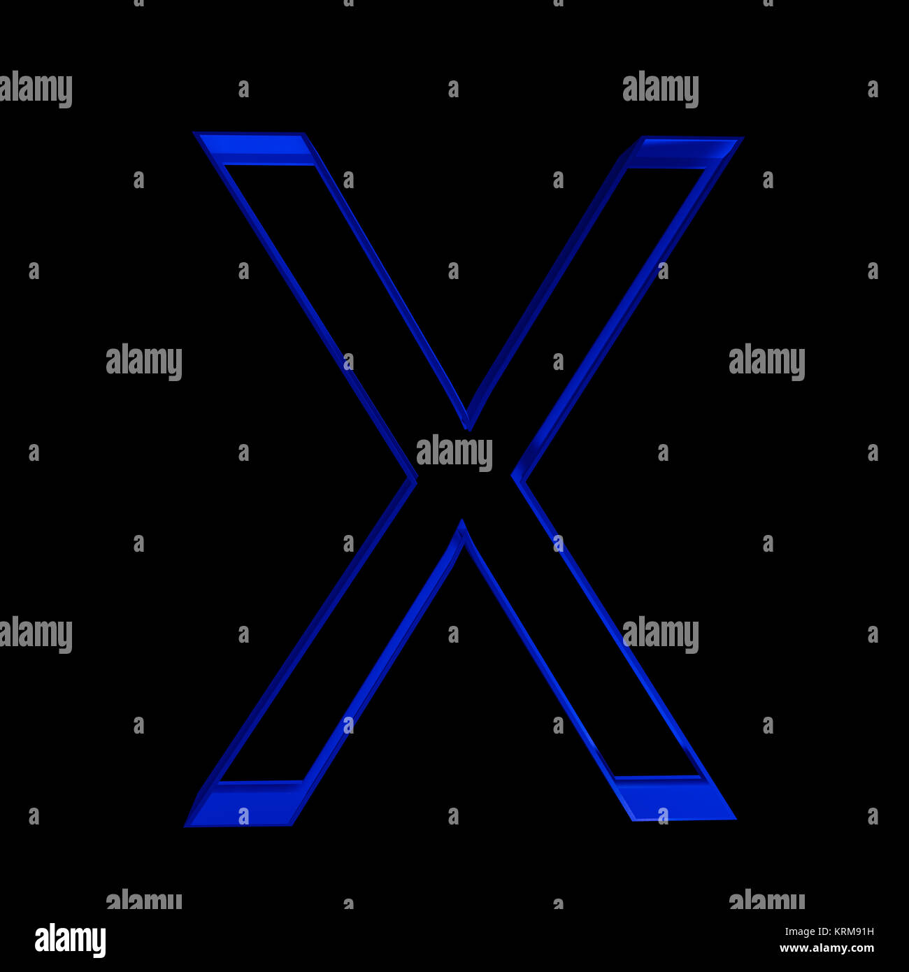 Alphabet Letter X Stock Photo - Alamy