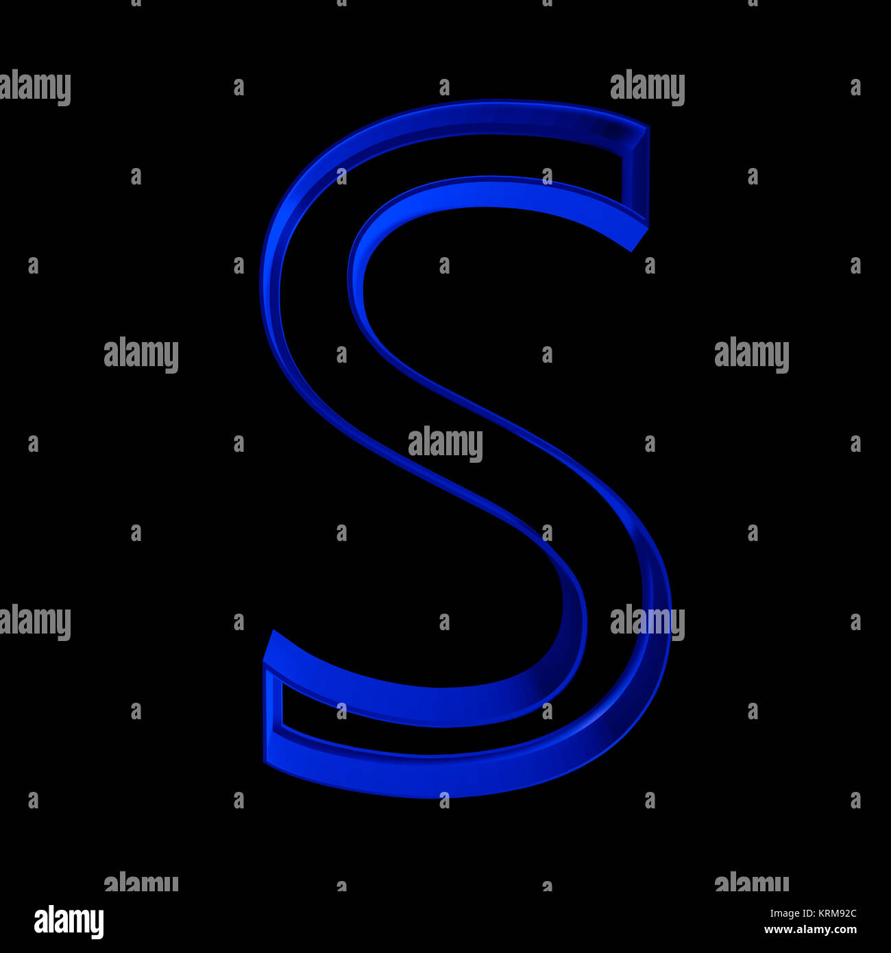 Alphabet Letter S Stock Photo - Alamy
