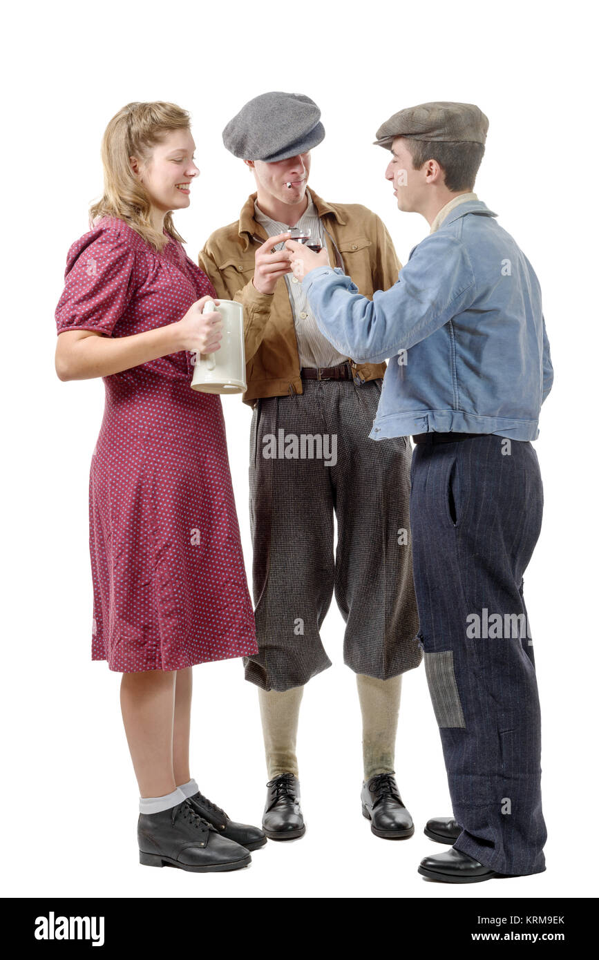 Stylish costumes Cut Out Stock Images & Pictures - Alamy