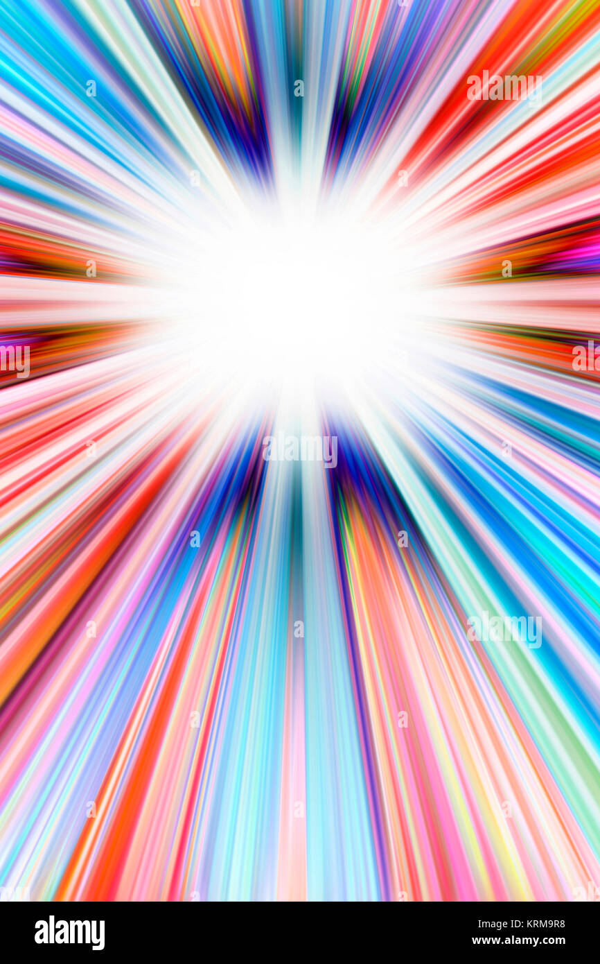 Colorful starburst explosion background Stock Photo - Alamy