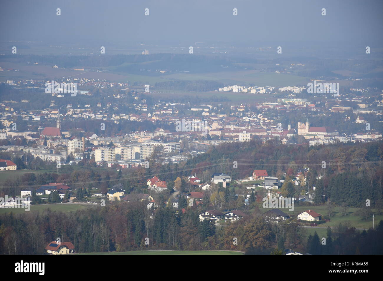steyr,old town,city center,eisenstadt,schloss lamberg,st. michael's ...