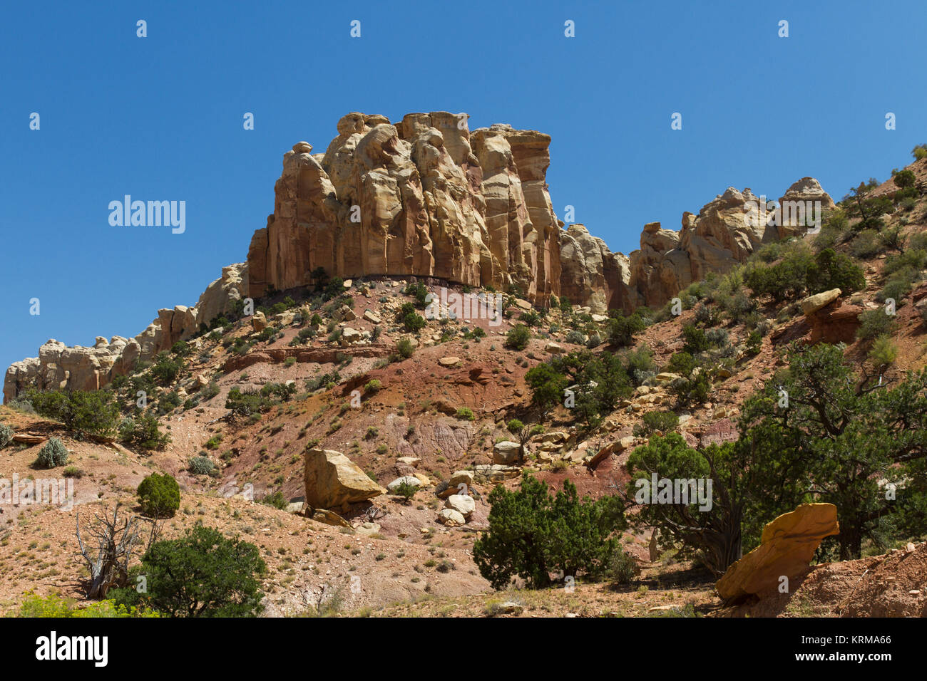 Landschaft an der Burr Trail Road, Utah, USA. Landscape at the Burr ...