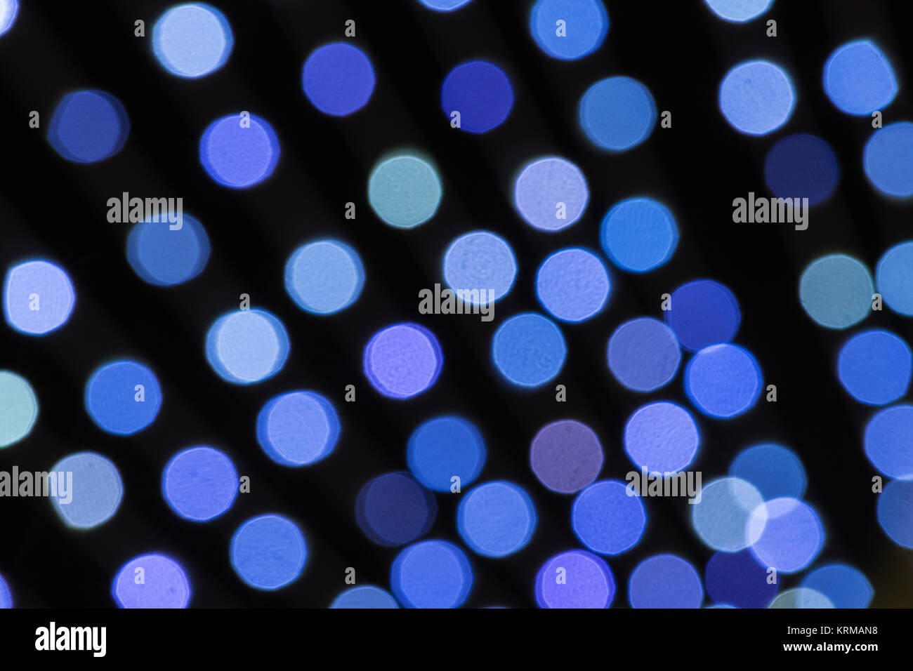 Blue out of focus lights Stock Photo - Alamy