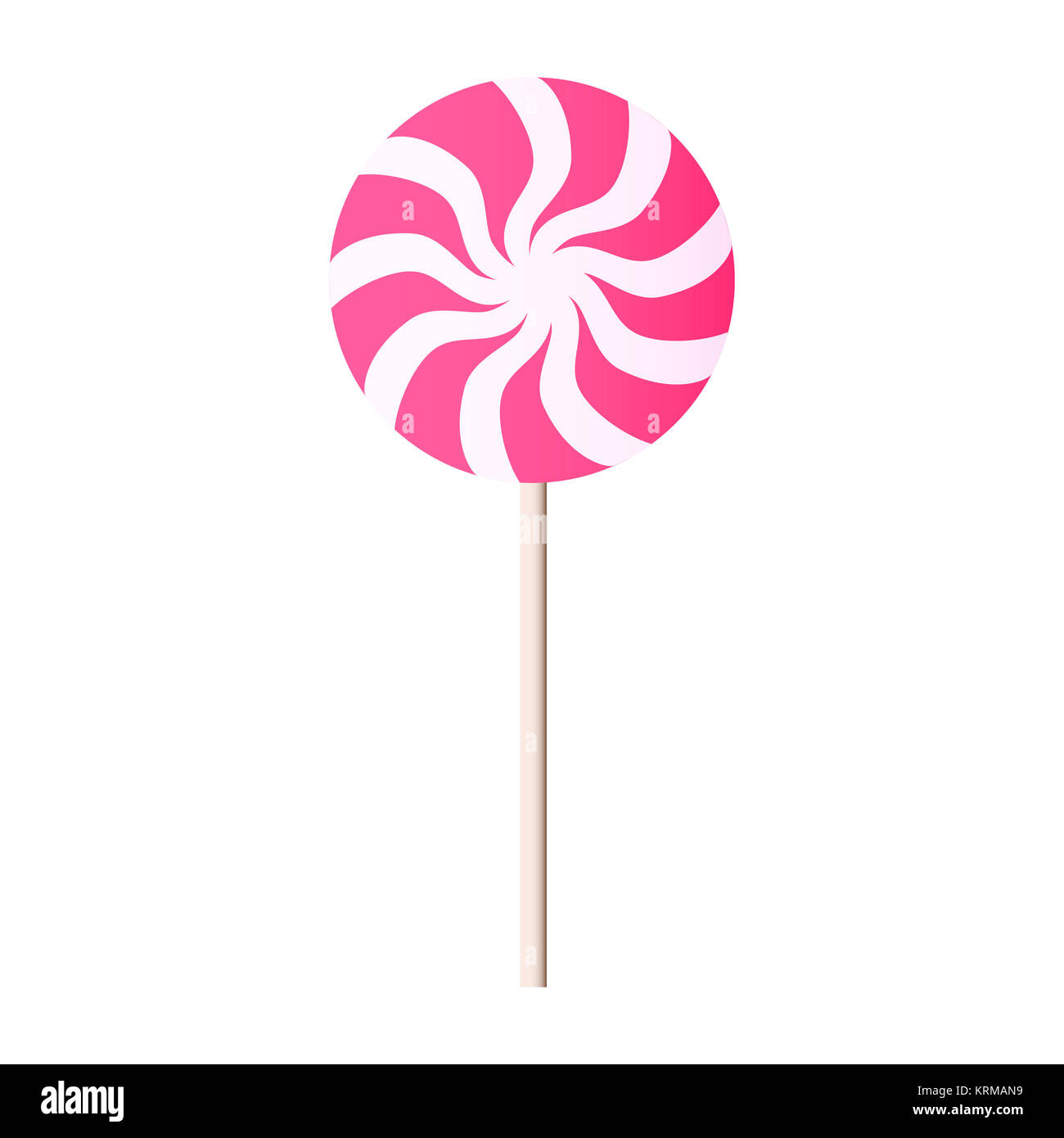 Spiral candy. Lollipop Stock Photo - Alamy