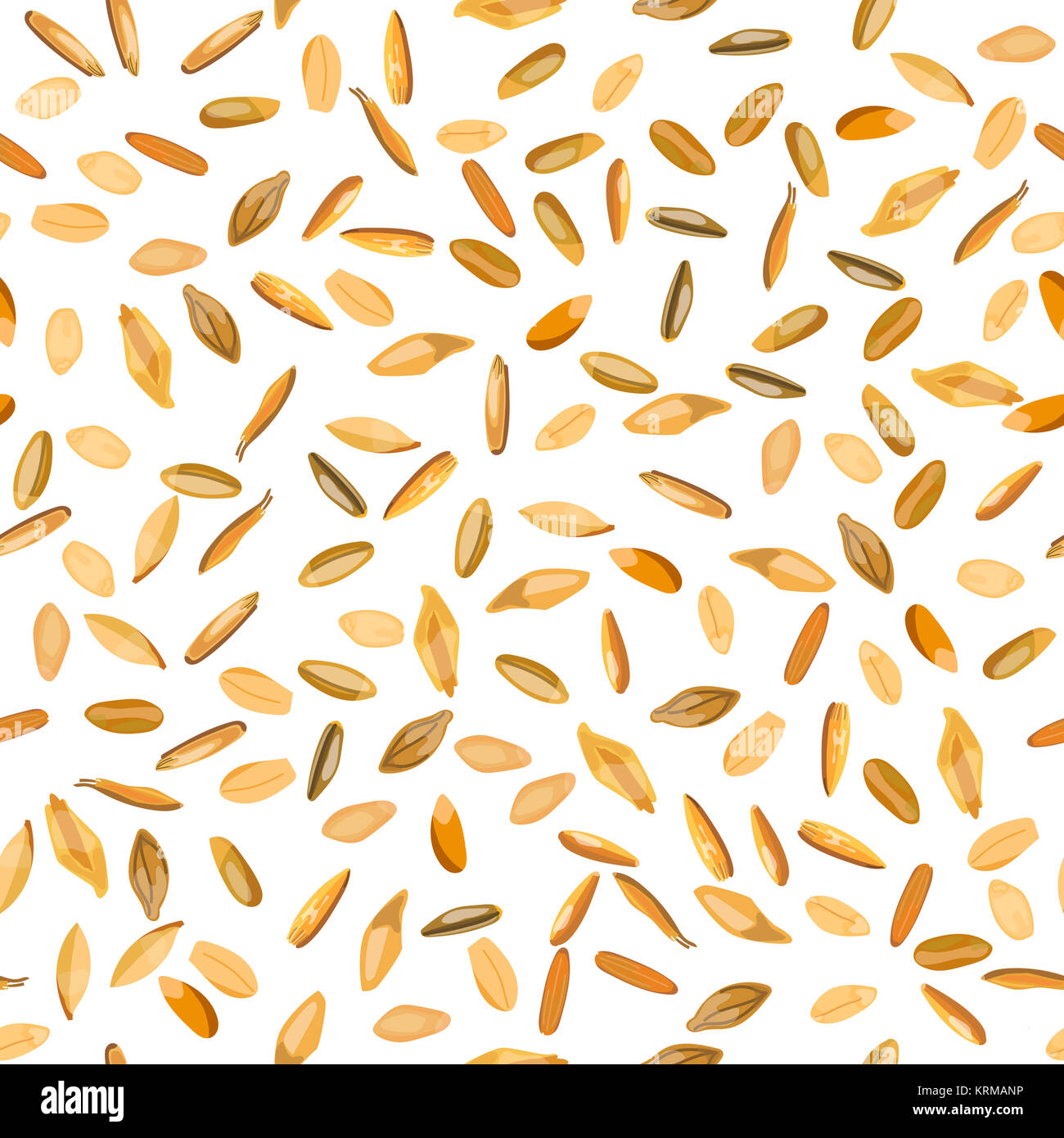 pattern wheat and rye grains Stock Photo - Alamy