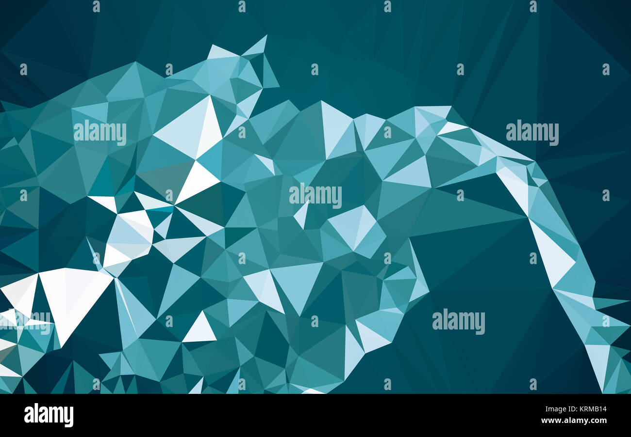 Abstract low poly background, geometry triangle Stock Photo - Alamy