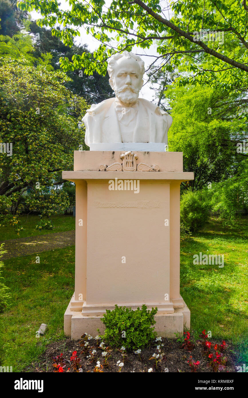 Russian composer tchaikovsky statue hi-res stock photography and images ...