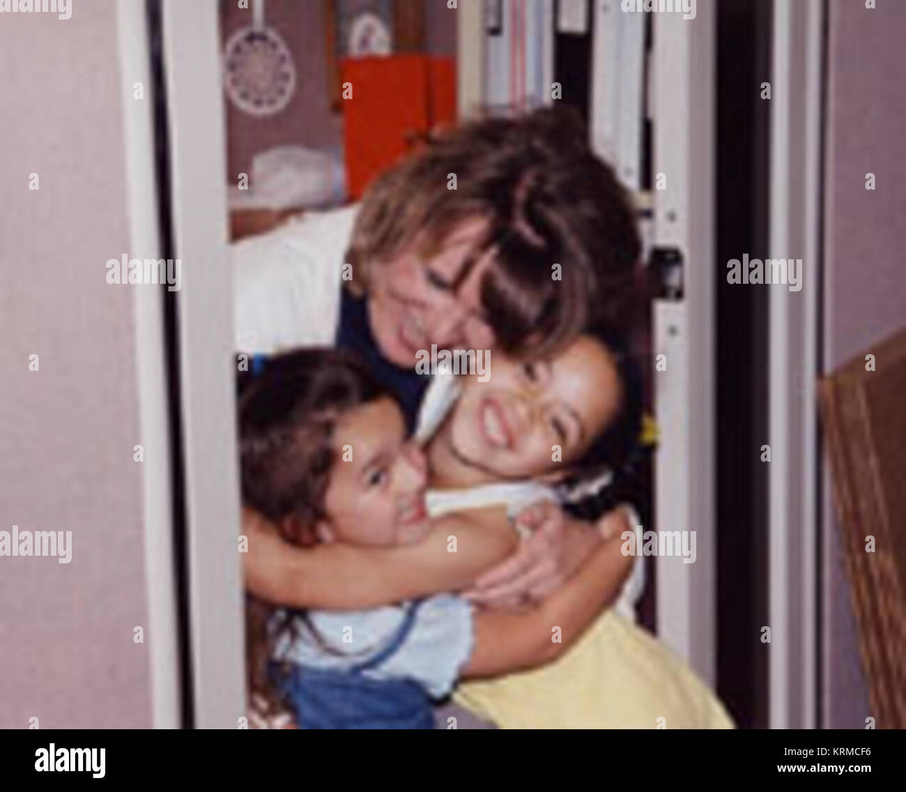NASA staffperson hug Stock Photo - Alamy