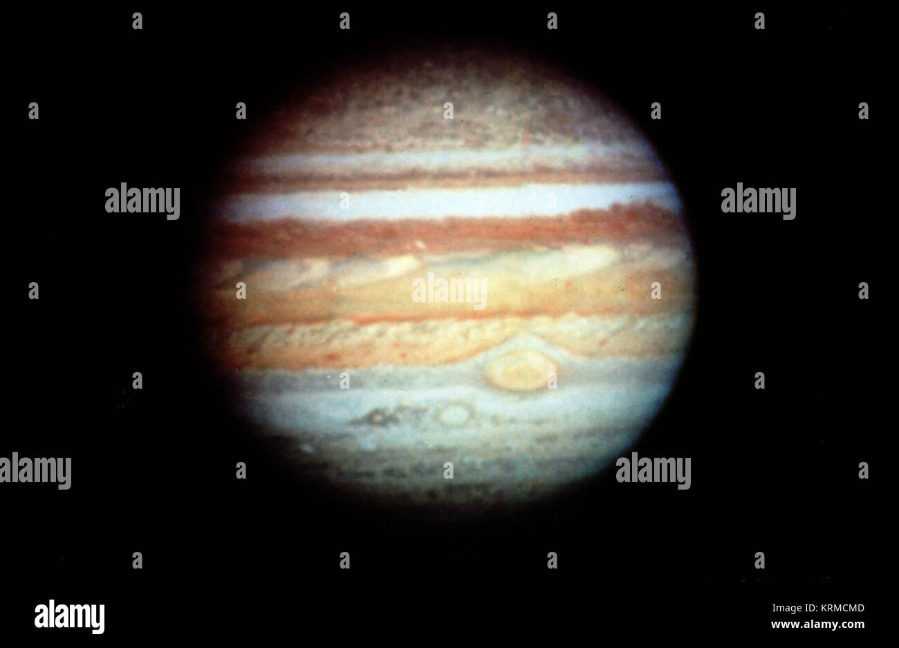 Jupiter from Hubble (Oct. 11, 1991 Stock Photo - Alamy