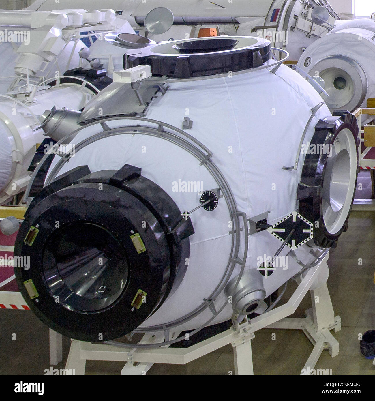 The Space Station Training Mockup Facility at the Gagarin Cosmonaut ...