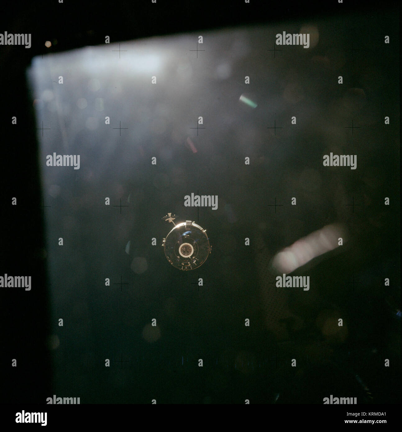 Command Module from the LM after separation Stock Photo - Alamy